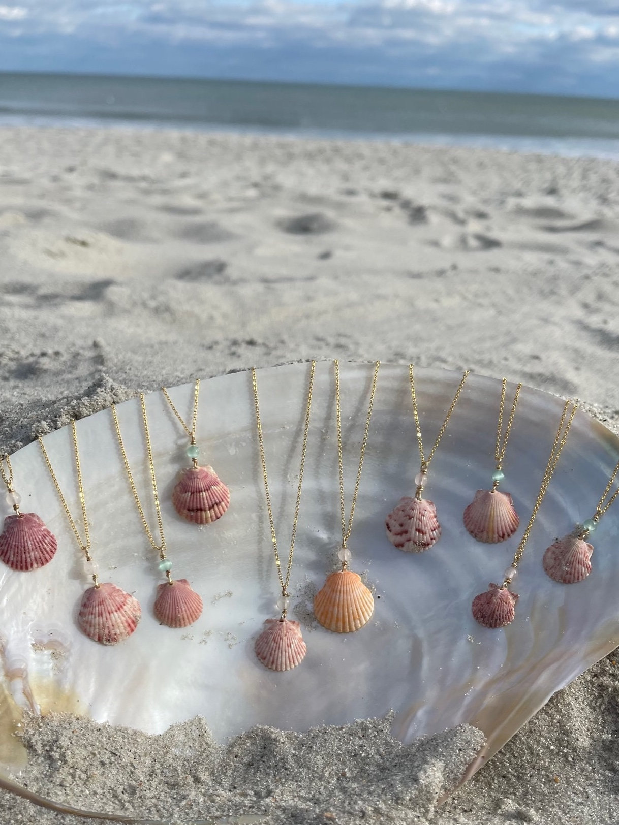 Shell Necklace 14k Gold Filled Anti-tarnish Necklace Dainty - Etsy