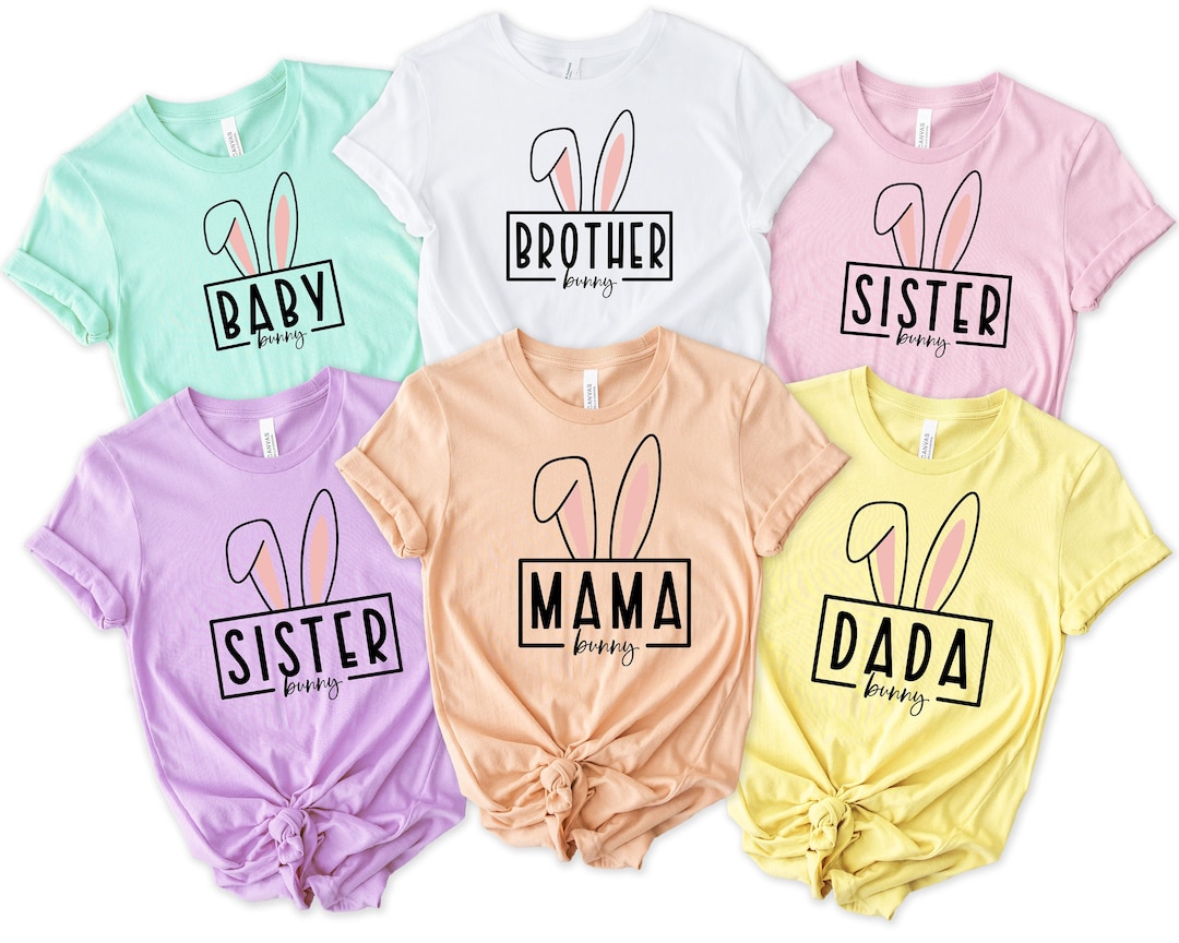 Easter Matching Shirt, Easter Bunny Shirt, Easter Family Shirt, Family ...