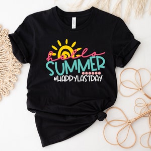 Last Day of School Hello Summer Happy Last Day of School - Etsy
