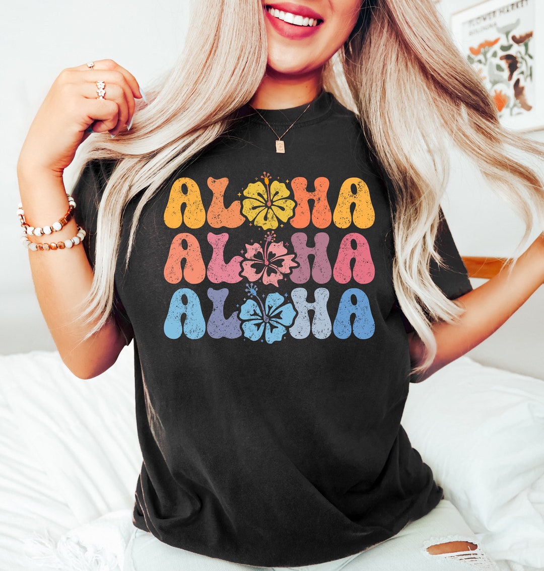 Aloha Shirt, Hawaii Family Vacation Shirt, Girls Summer Shirt, Hawaii ...