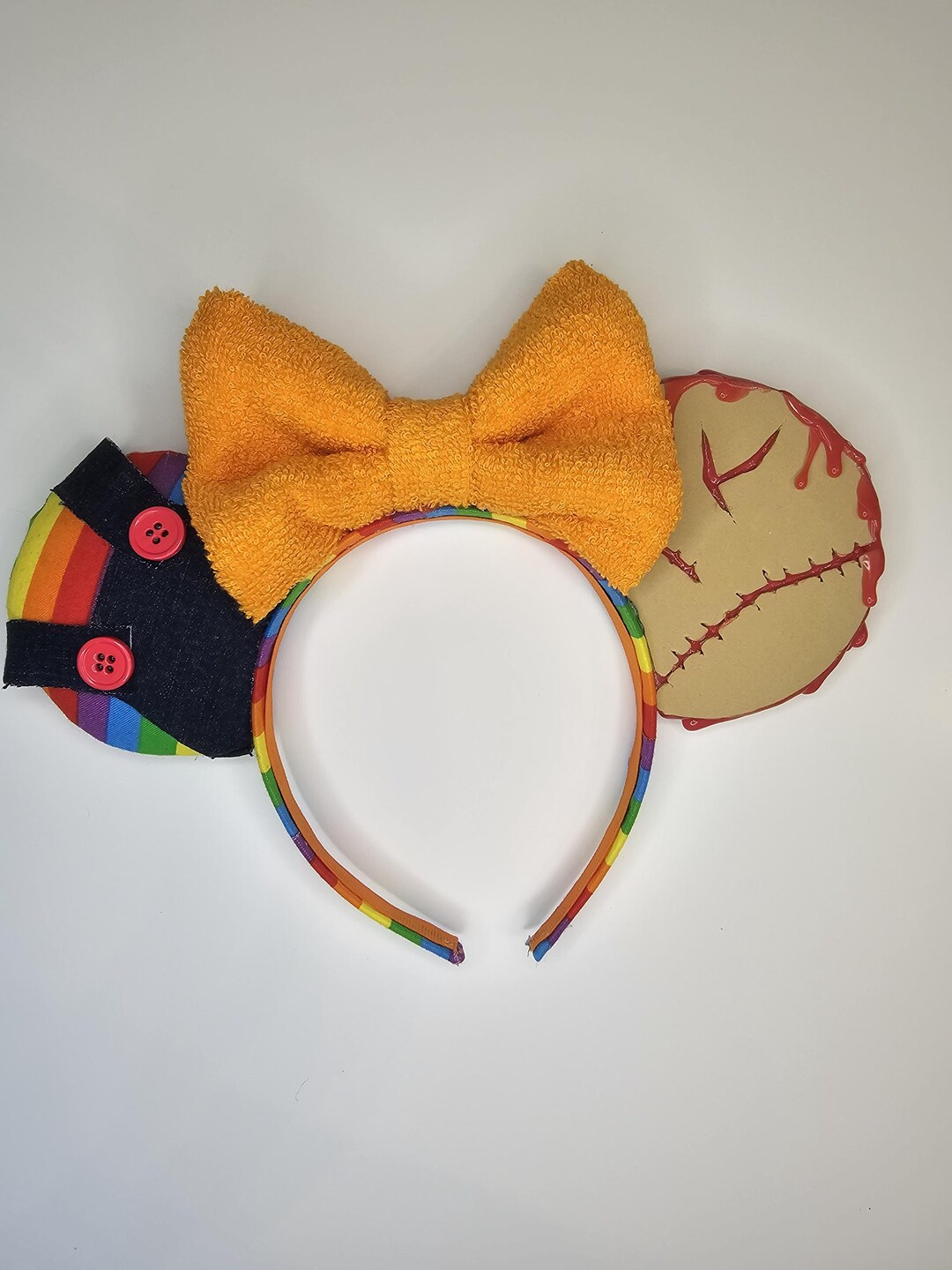 Chucky Inspired Mickey/minnie Ears - Etsy