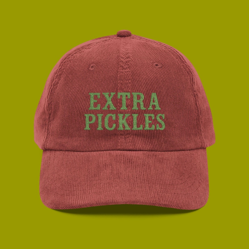 Pickle Corduroy Hat - Etsy