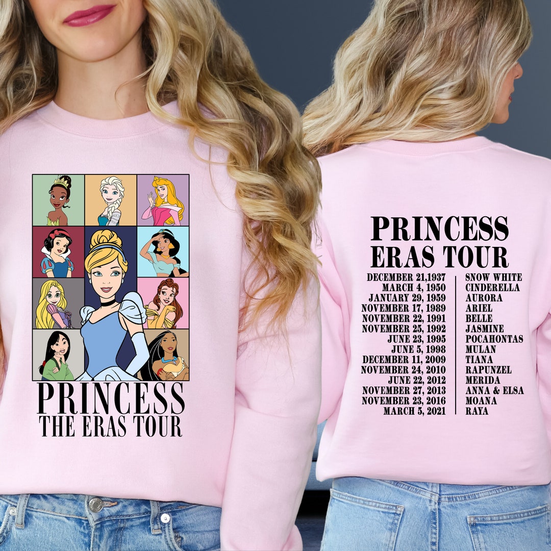 Princess Eras Tour Sweatshirt, Classic Friends Trip Sweater - Etsy