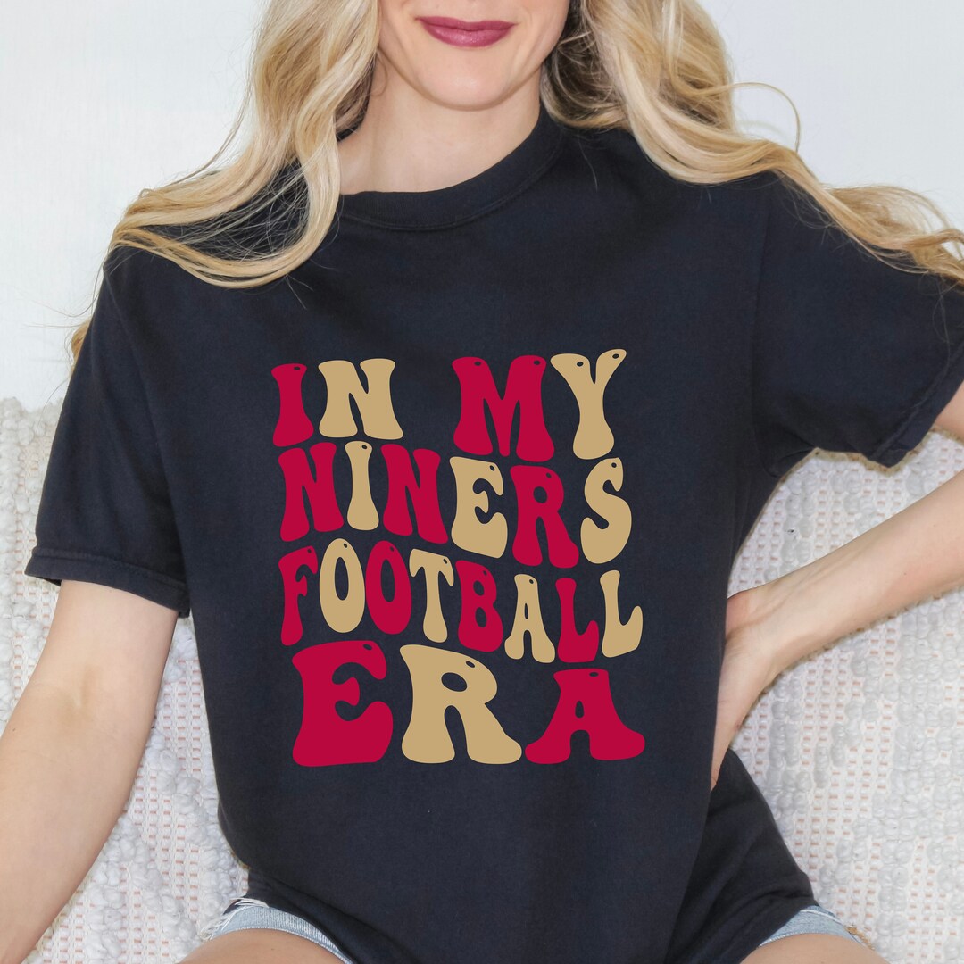 Comfort Colors Niners Football Era Shirt, San Francisco 49ers Tee - Etsy