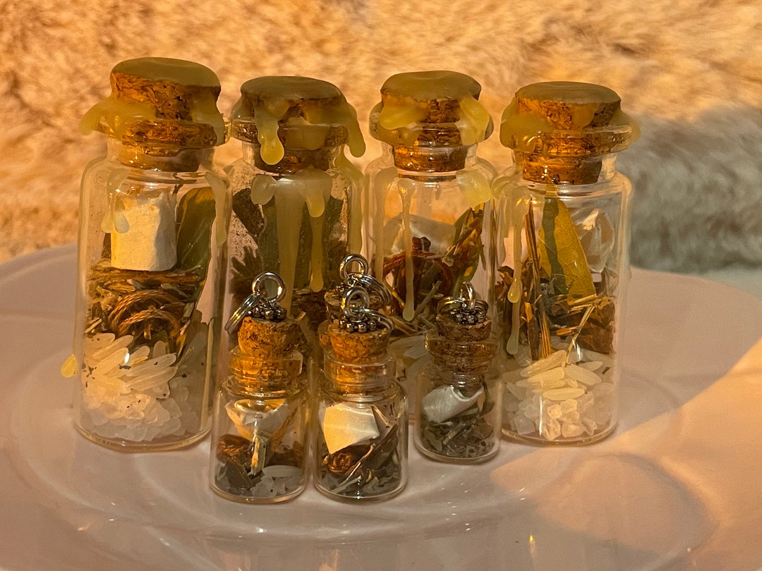 Good Luck Spell Bottle - Etsy