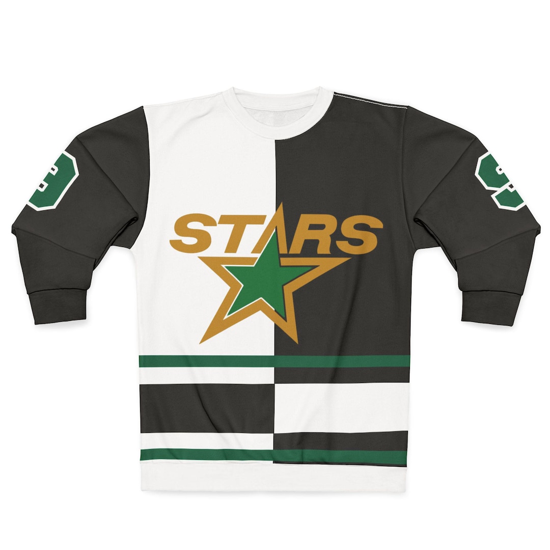 Mike Modano Vintage Dallas Hockey Sweater - Retro Sports Sweatshirt ...