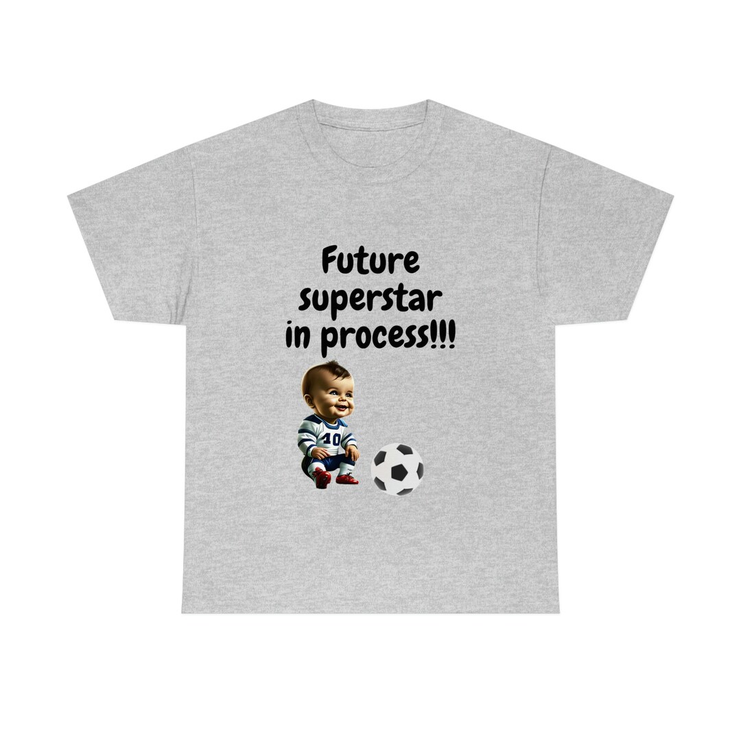 Future Superstar in Process | Pregnancy Announcement Shirt | Soccer ...
