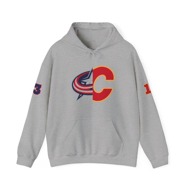 Johnny Gaudreau Hoodie Sweater, Columbus, Calgary, Hockey, Johnny ...