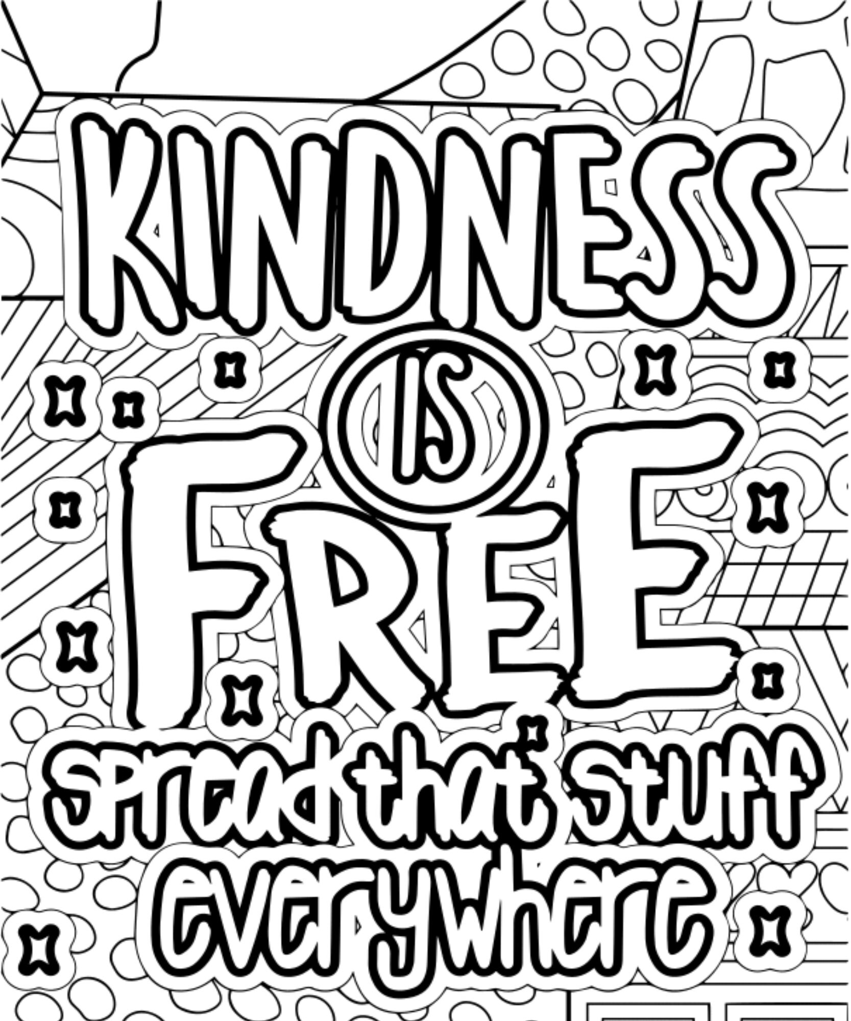 Motivation Phrases || 32 Coloring Pages of Motivation - Etsy