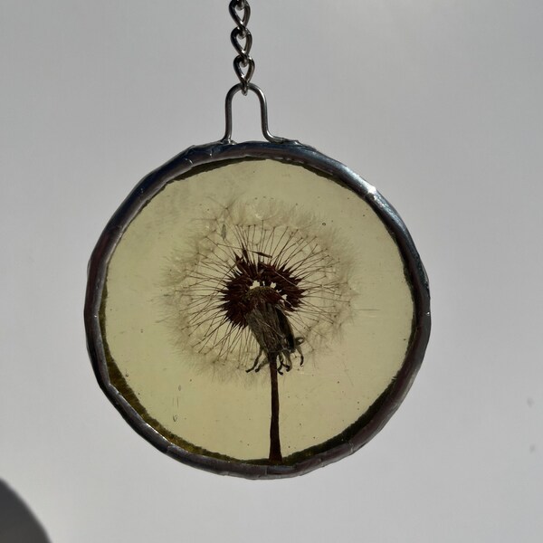 Glass Dandelion - Etsy