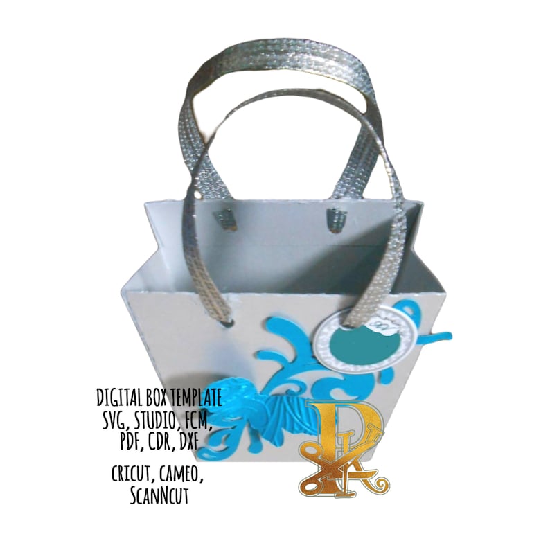 Bag Template Svg, Studio, Fcm, Pdf, Cdr, Dxf Template for Cricut Laser ...