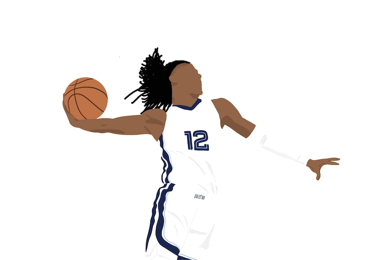 Ja Morant Digital Download Ja Morant Poster Ja Morant Art - Etsy