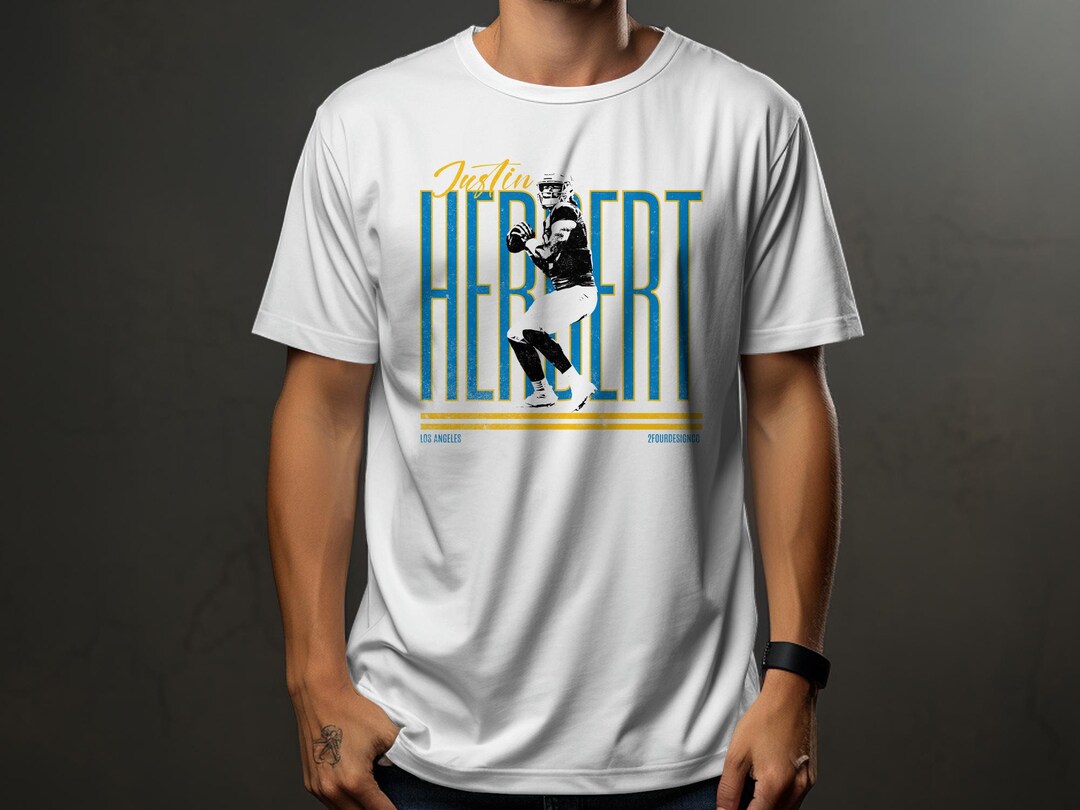 Justin Herbert Shirt Los Angeles Football - Etsy
