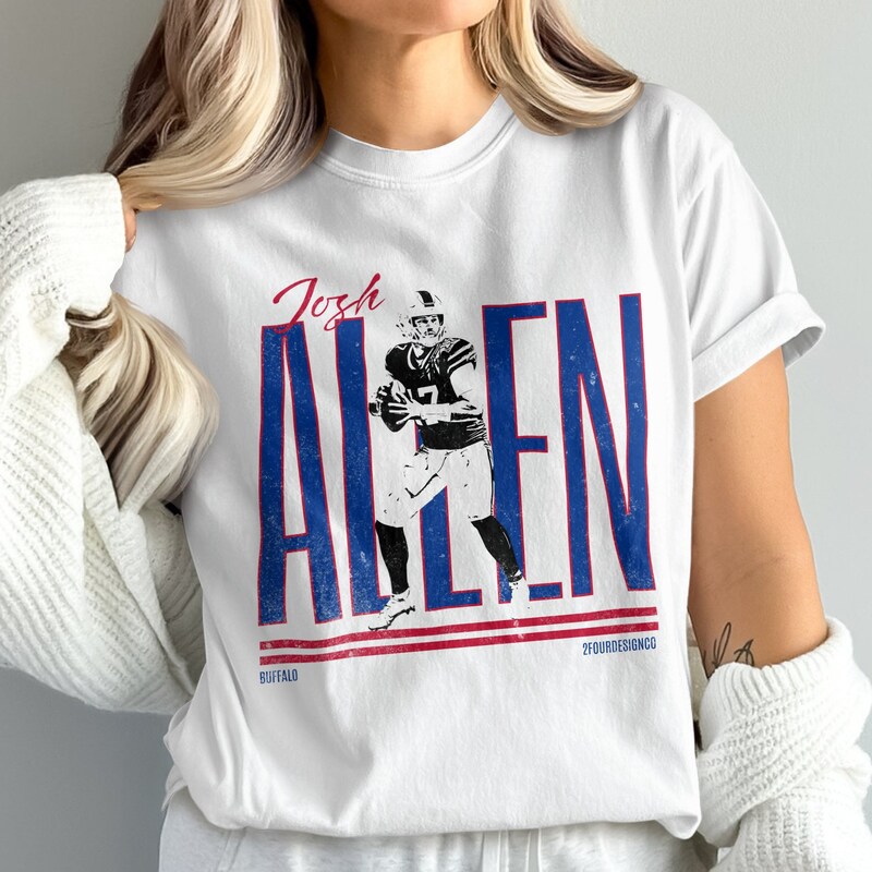 Josh Allen Shirt - Etsy