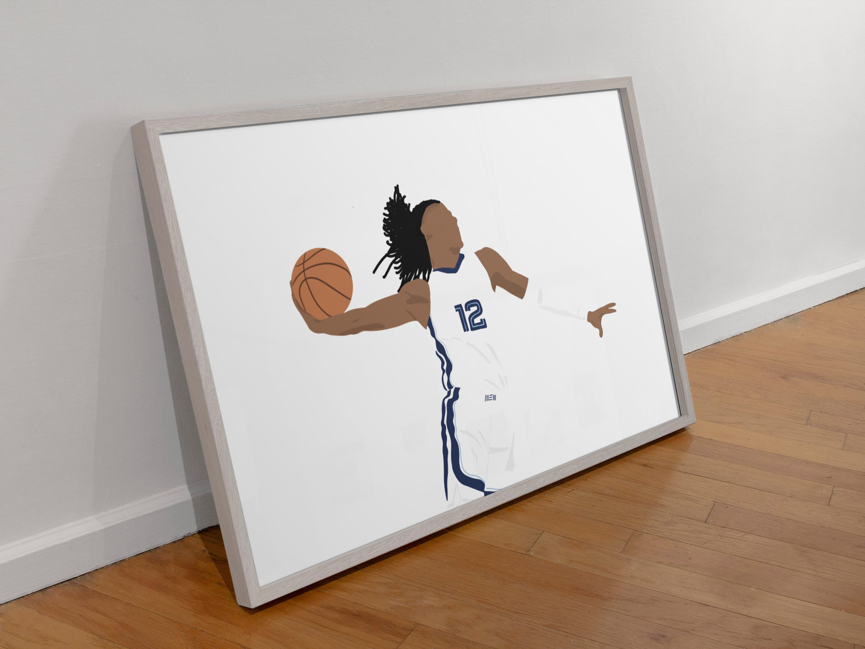 Ja Morant Digital Download Ja Morant Poster Ja Morant Art - Etsy