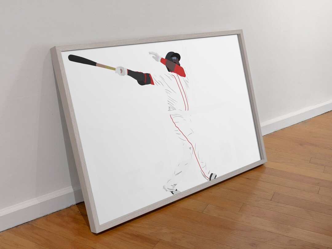 David Ortiz Digital Download David Ortiz Poster David Ortiz Art Red Sox ...