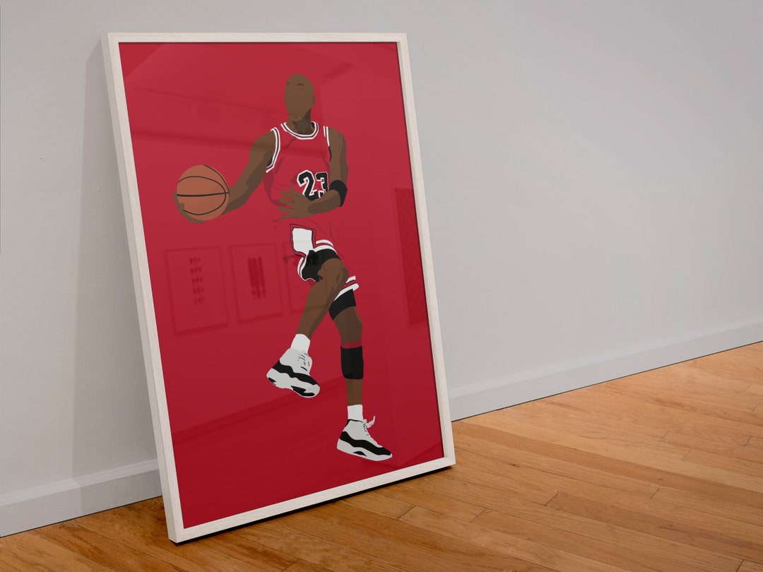 Michael Jordan Digital Download -air Jordan Poster - Michael Jordan Art ...