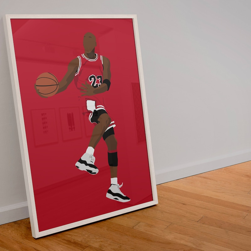 Michael Jordan Poster - Etsy