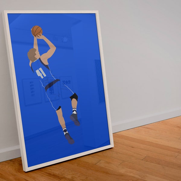 Dirk Nowitzki Poster - Etsy