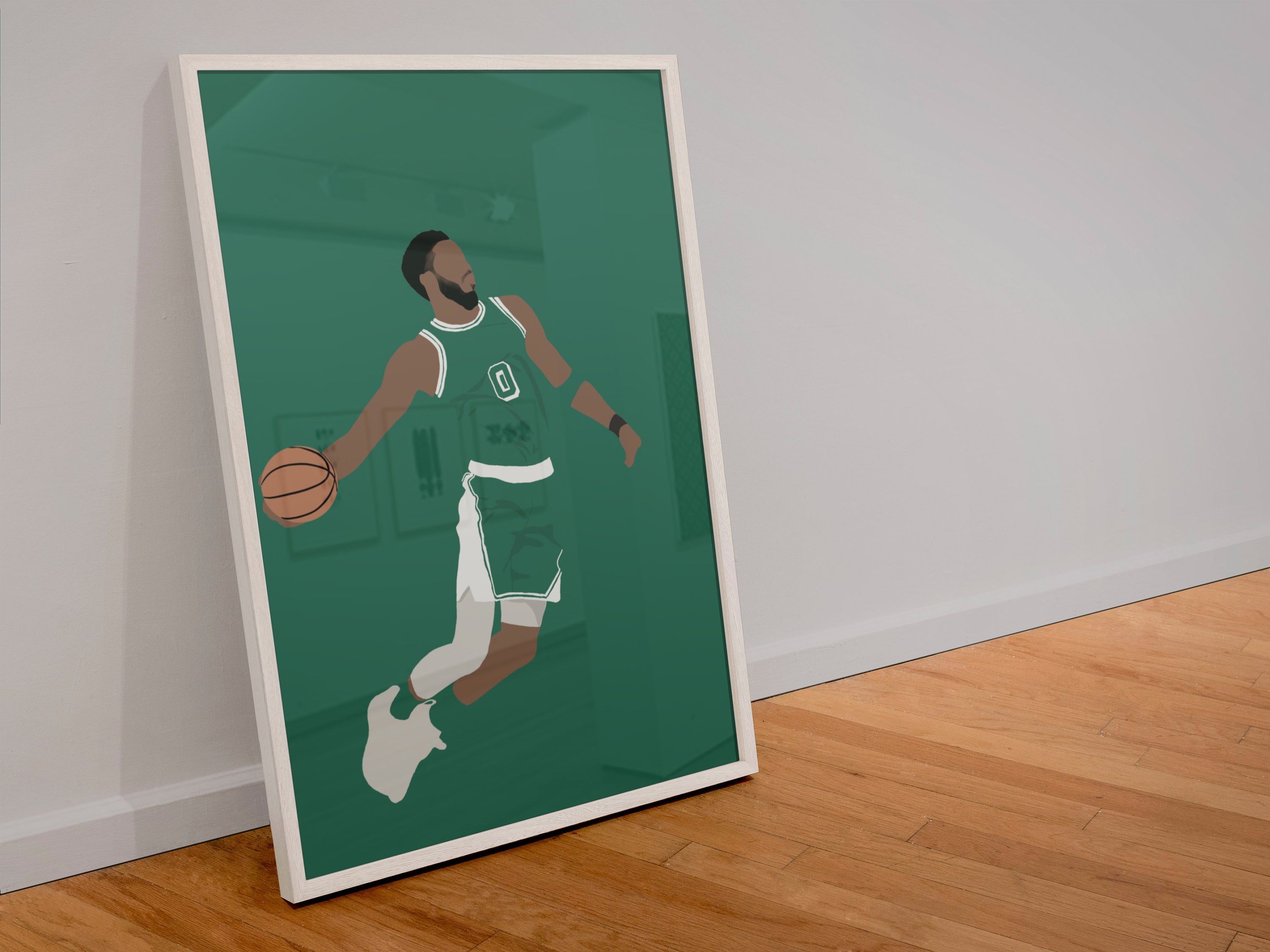 Jayson Tatum Digital Download boston Celtics Poster Celtics NBA Poster ...