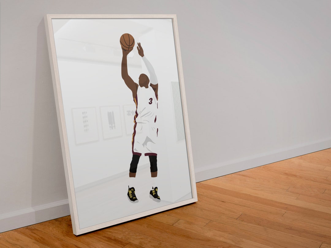 Dwayne Wade Digital Download - Dwayne Wade Poster - Dwayne Wade Art ...