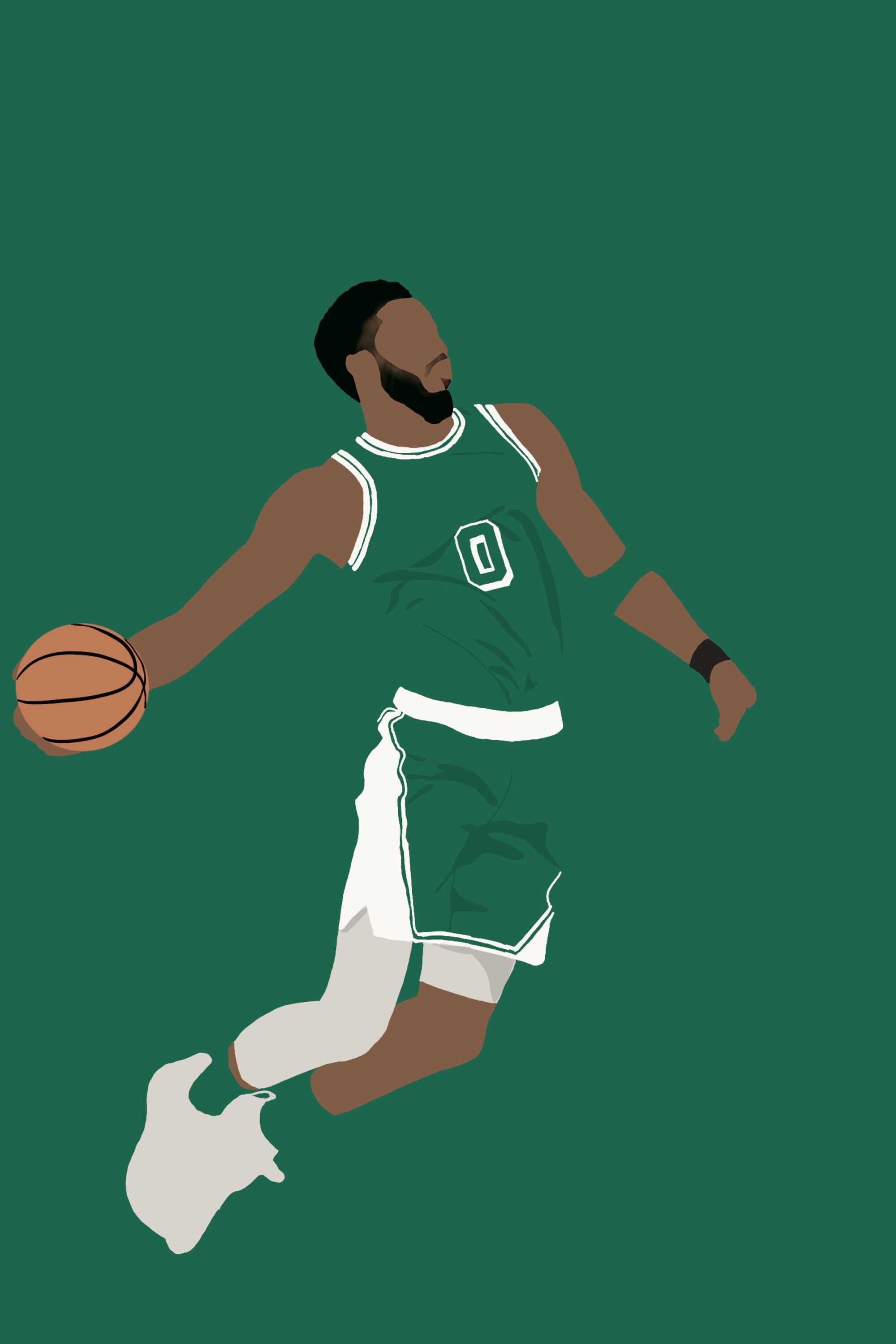 Jayson Tatum Digital Download boston Celtics Poster Celtics NBA Poster ...