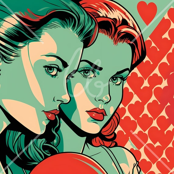 Vintage Comic Book Girls