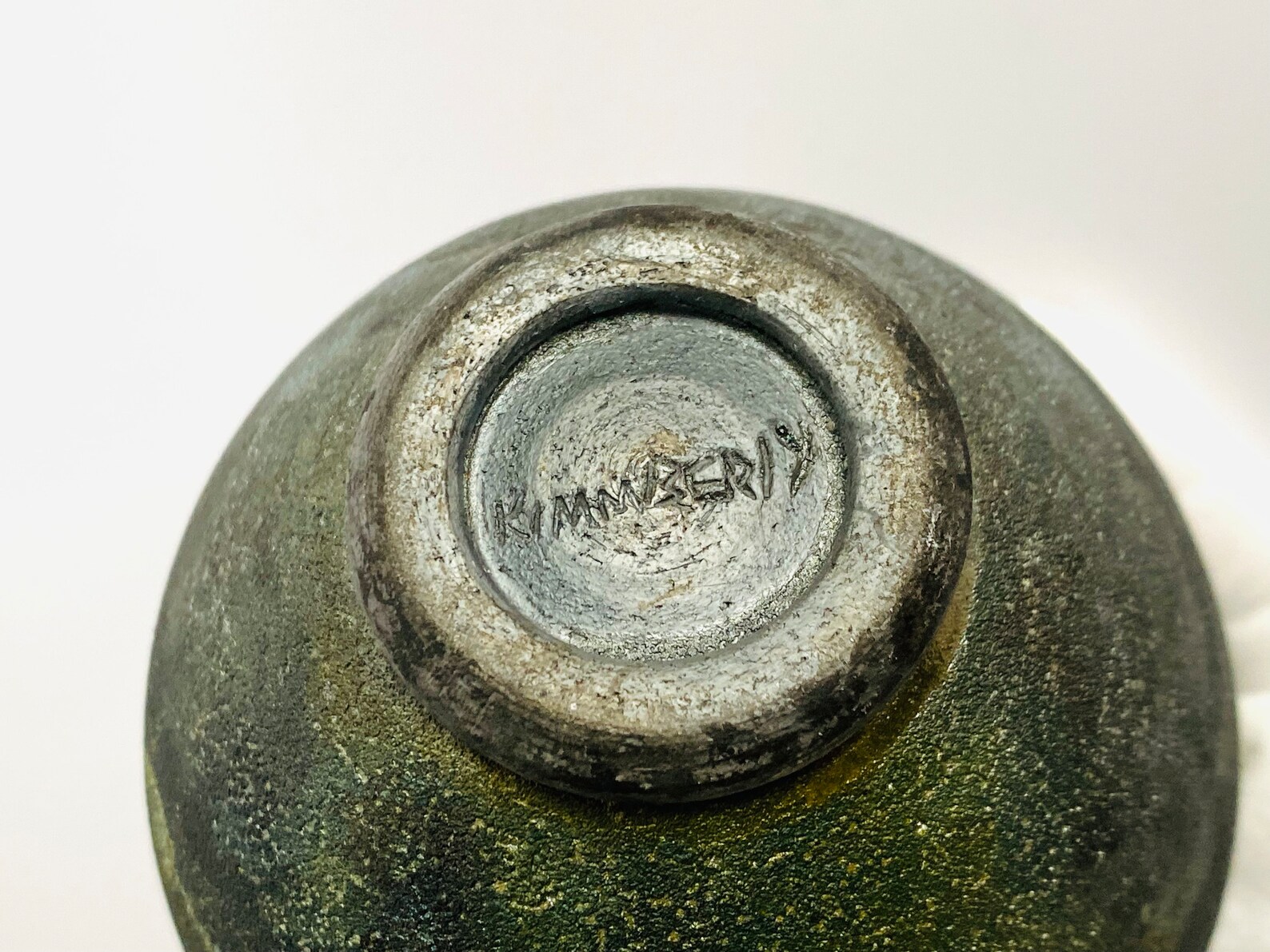 Beautiful Vintage Raku Vase by Kimmberly Loane Artist Signed Studio ...