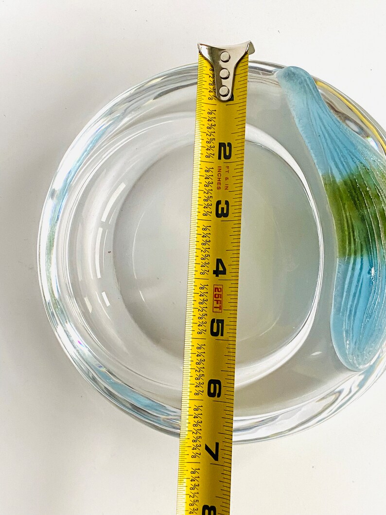 Vintage Daum Nancy Florilege Glass Crystal Ashtray With Pate De Verre ...