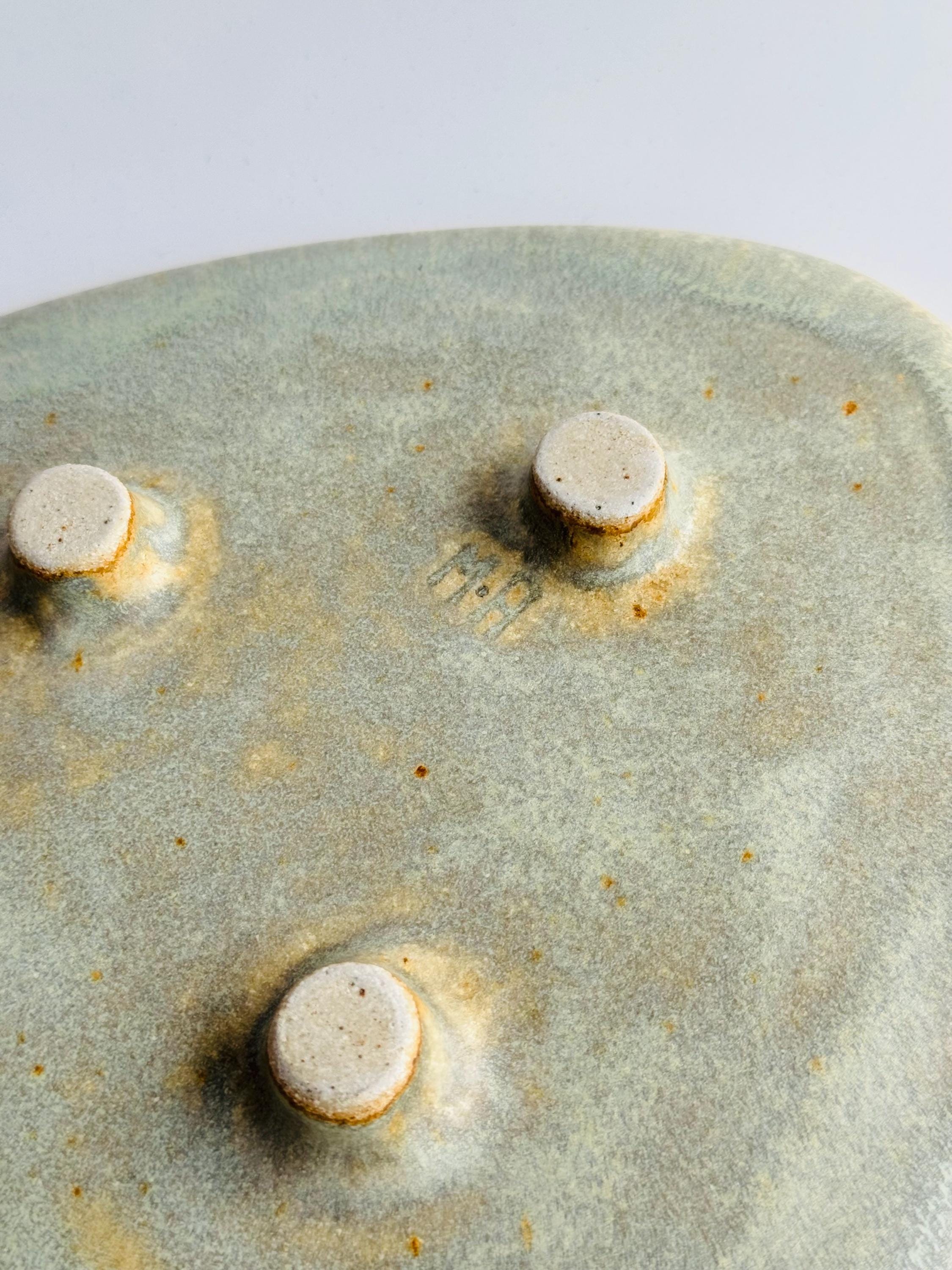 MH Ceramics Catalina Footed Tray by Adi Mizrahi and Ron Hellman Organic ...
