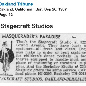 Vintage Stagecraft Studios Berkeley California Custom Evening Coat ...