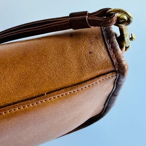 Vintage Rare Coach New York Double Strap Dinky Shoulder Bag Purse 1970s ...