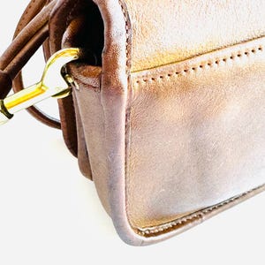 Vintage Rare Coach New York Double Strap Dinky Shoulder Bag Purse 1970s ...