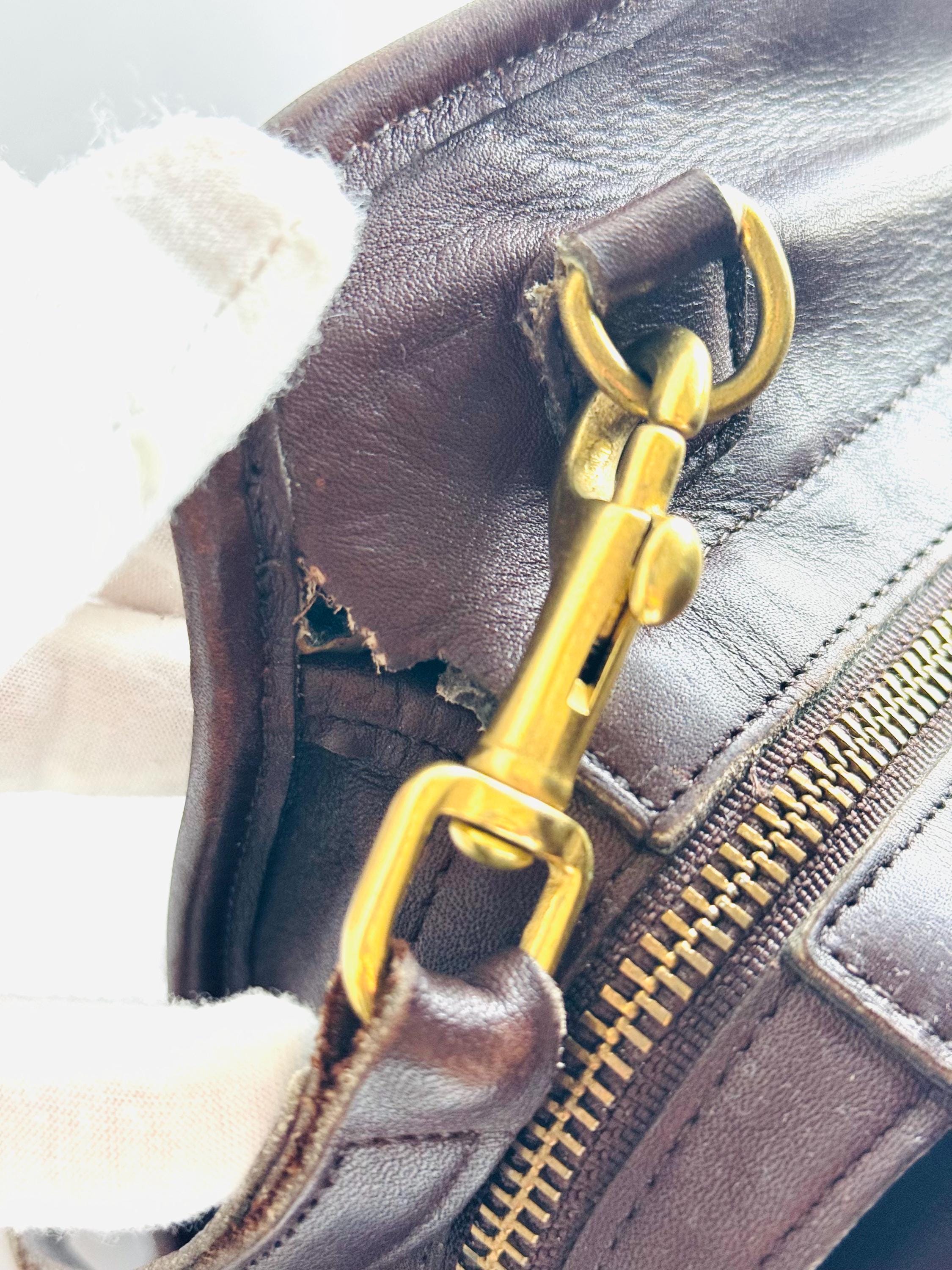 Vintage Coach Large Shopper Tote Bag Style 9995 in Glovetanned Mahogany ...