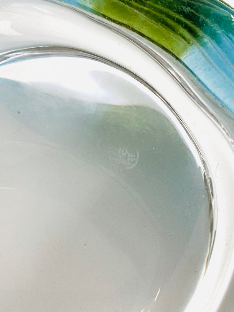 Vintage Daum Nancy Florilege Glass Crystal Ashtray With Pate De Verre ...