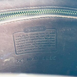 Vintage Coach Large Shopper Tote Bag Style 9995 in Glovetanned Mahogany ...