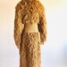 Vintage Crissa by Thayer Penny Lane Shag Coat Made in France Full ...