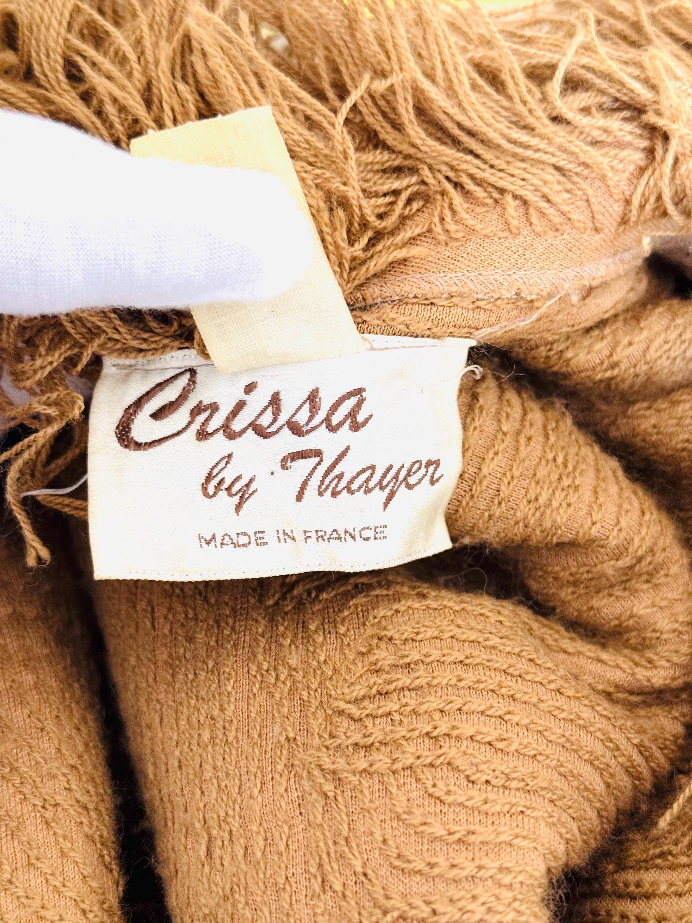 Vintage Crissa by Thayer Penny Lane Shag Coat Made in France Full ...