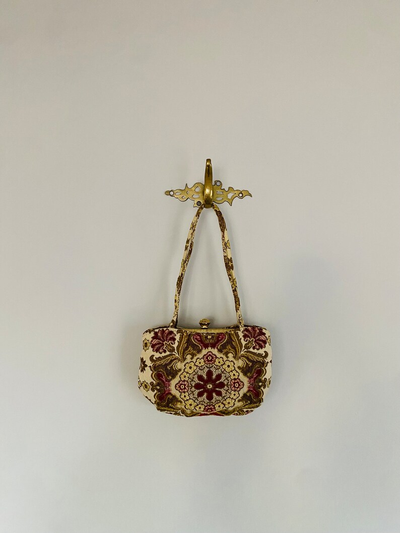 Vintage Walborg Tapestry Bag Purse West Germany Made - Etsy