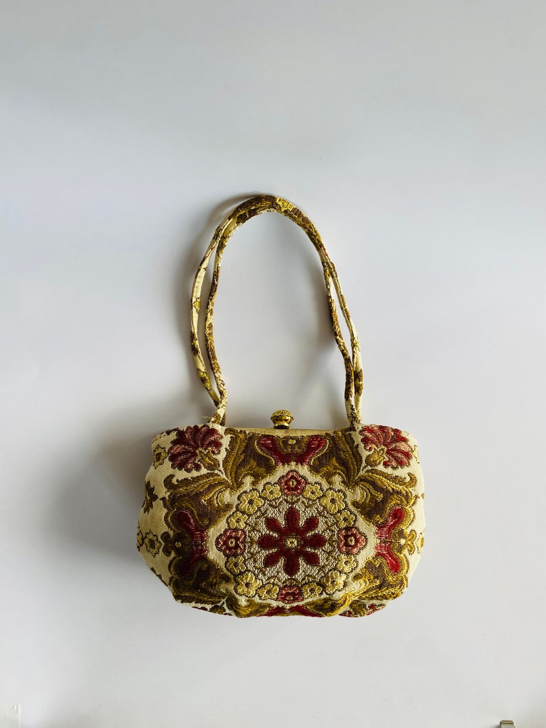 Vintage Walborg Tapestry Bag Purse West Germany Made - Etsy
