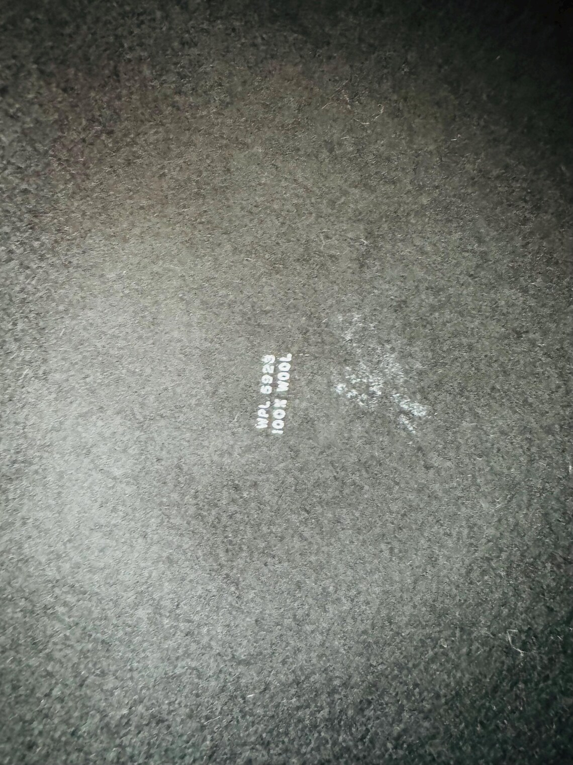 Vintage 100% Black Wool Bowler / Cloche Style Hat With Silver Horned ...