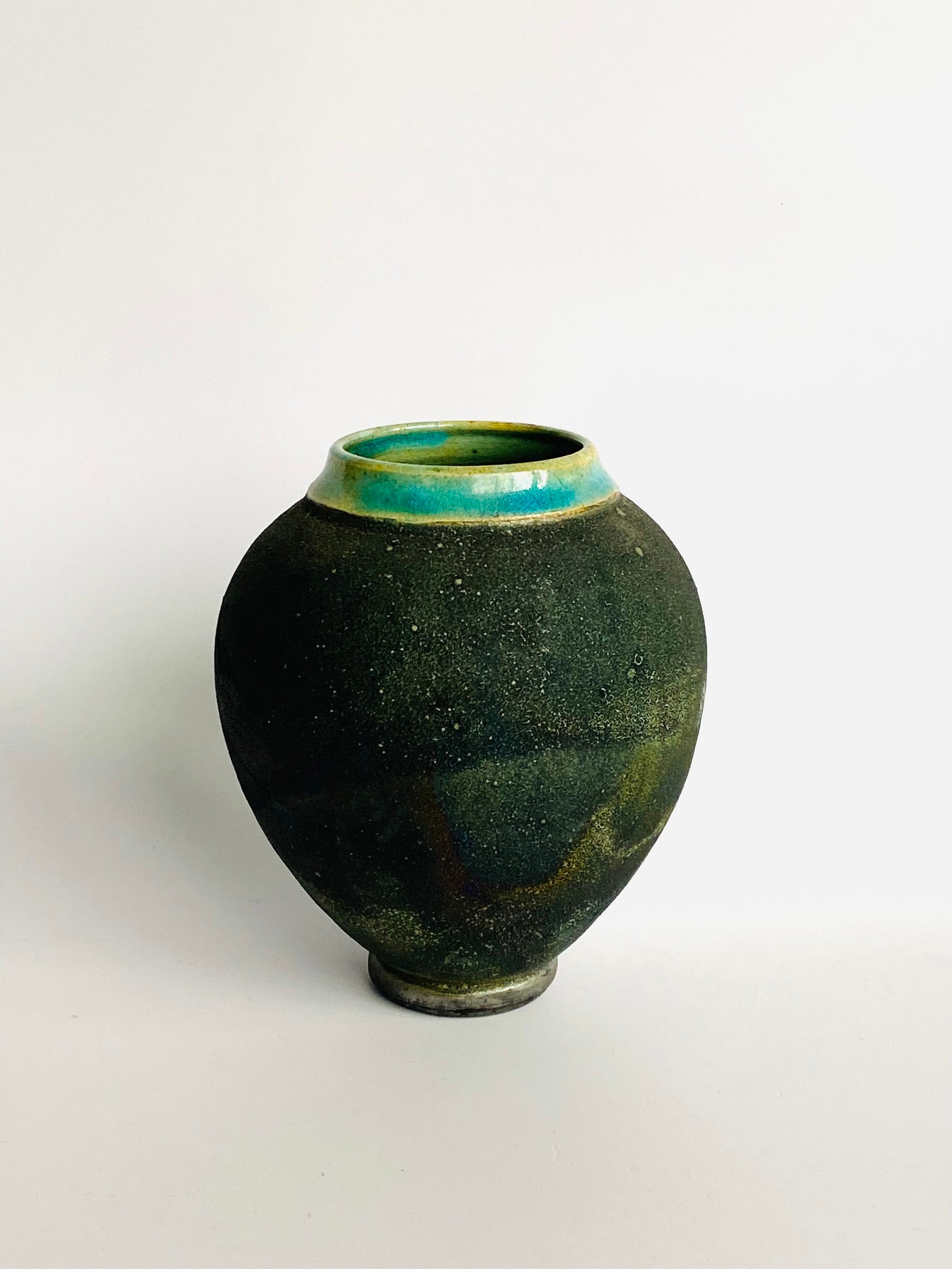 Beautiful Vintage Raku Vase by Kimmberly Loane Artist Signed Studio ...