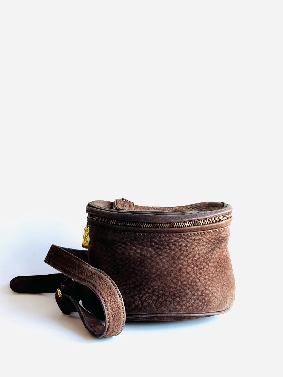 Vintage Coach Fishing Creel Bag in Nubuck Suede Brown Style 4397 ...