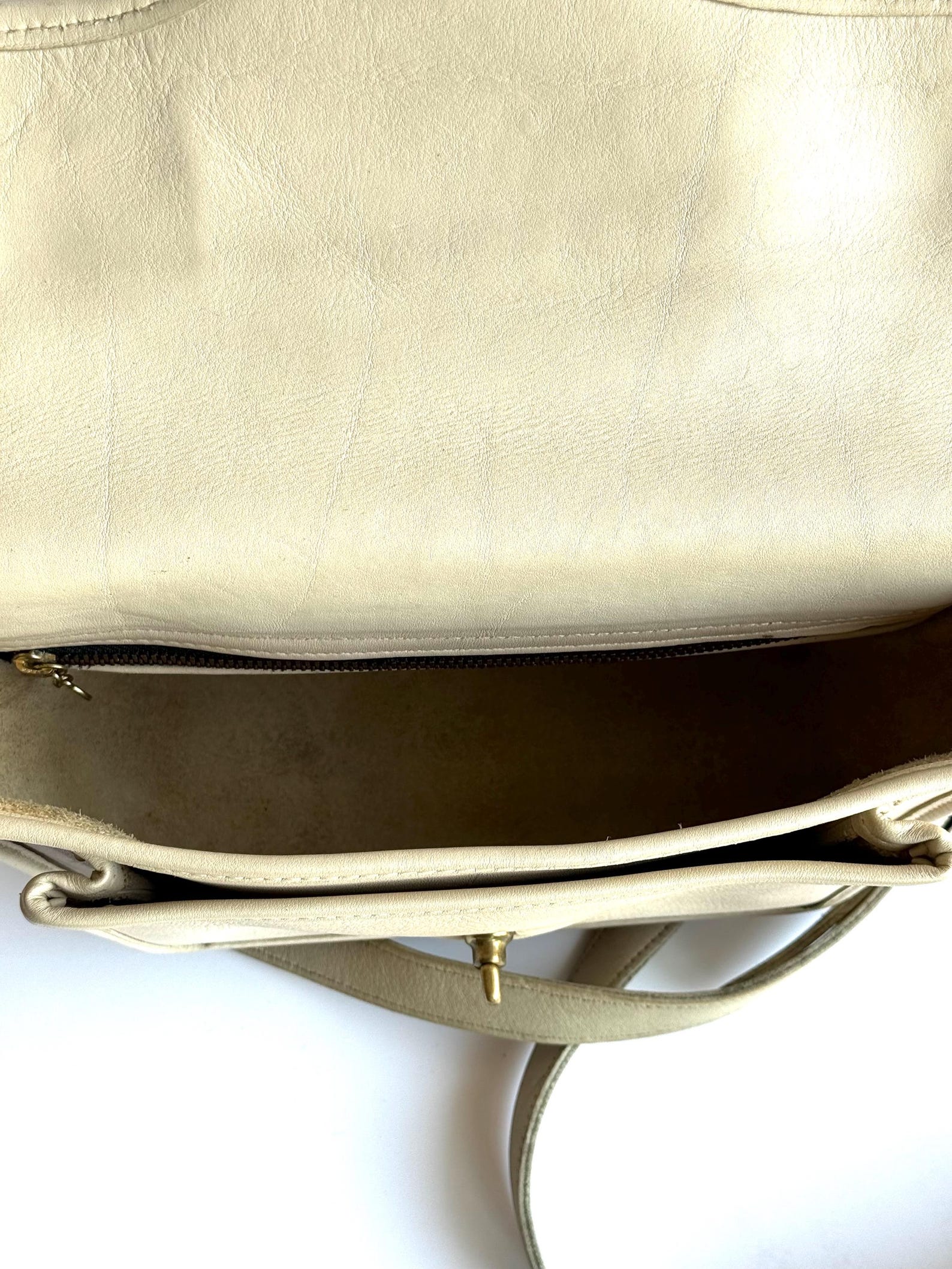 Vintage Coach Kent Crossbody Bag, Bone Leather Purse #9916 - Etsy