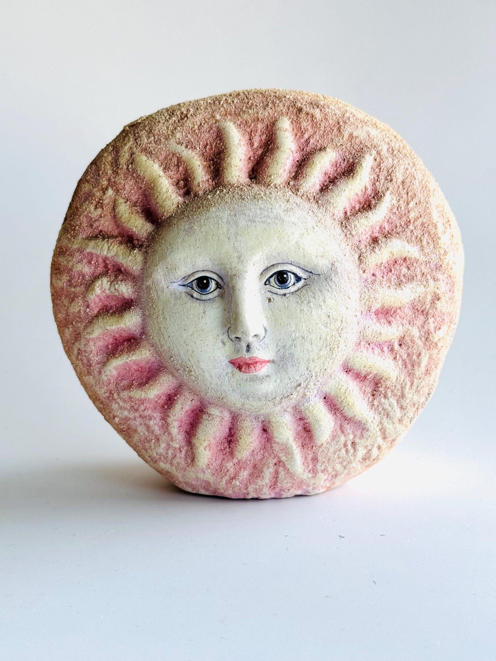 Vintage Anthropomorphic Sun Sculpture by Mexican Cubist Sculptor ...