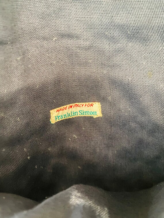 MCM vintage Franklin Simon woven raffia clutch purse … - Gem