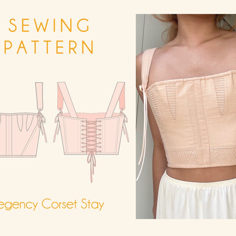 Regency Corset - Etsy