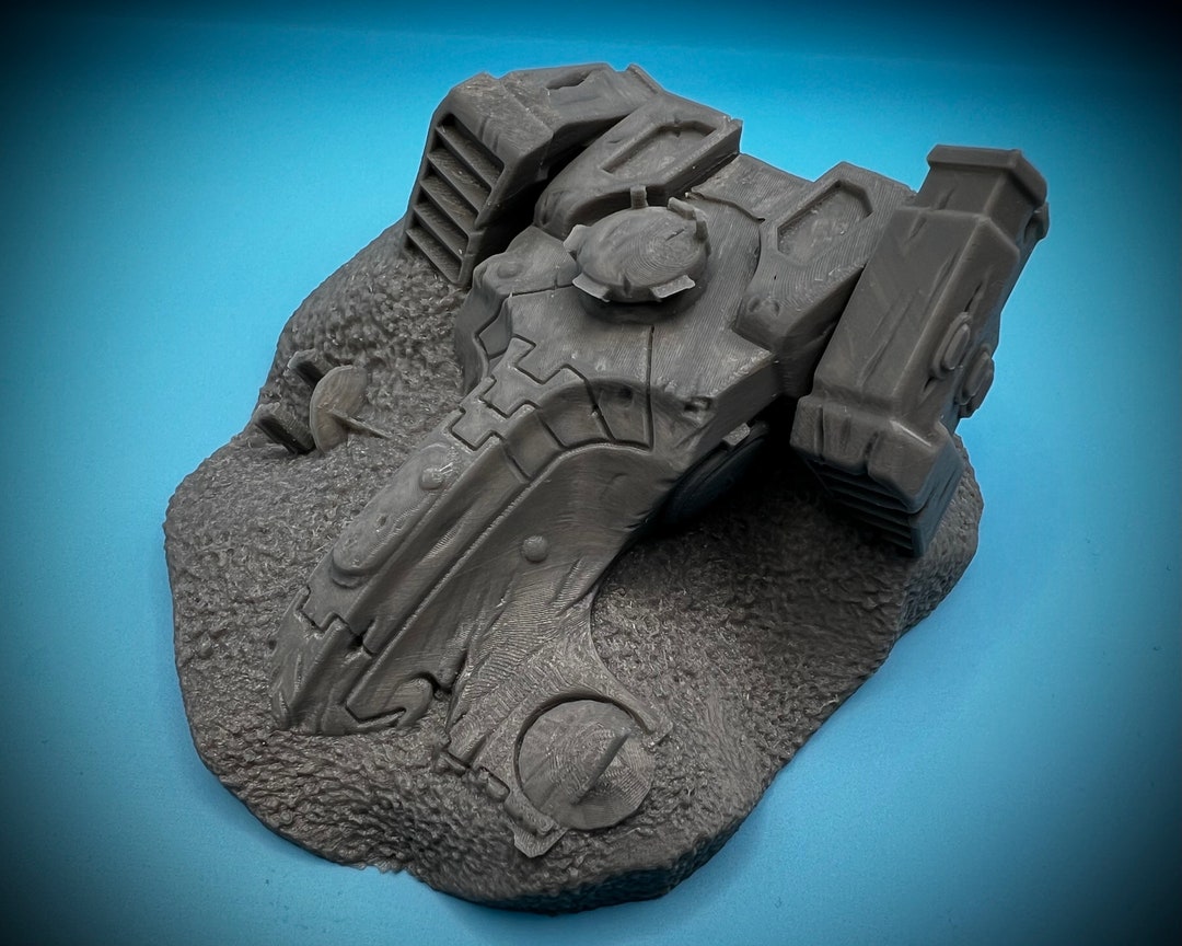 Devilfish Wreck for Tabletop / Warhammer 40k - Etsy