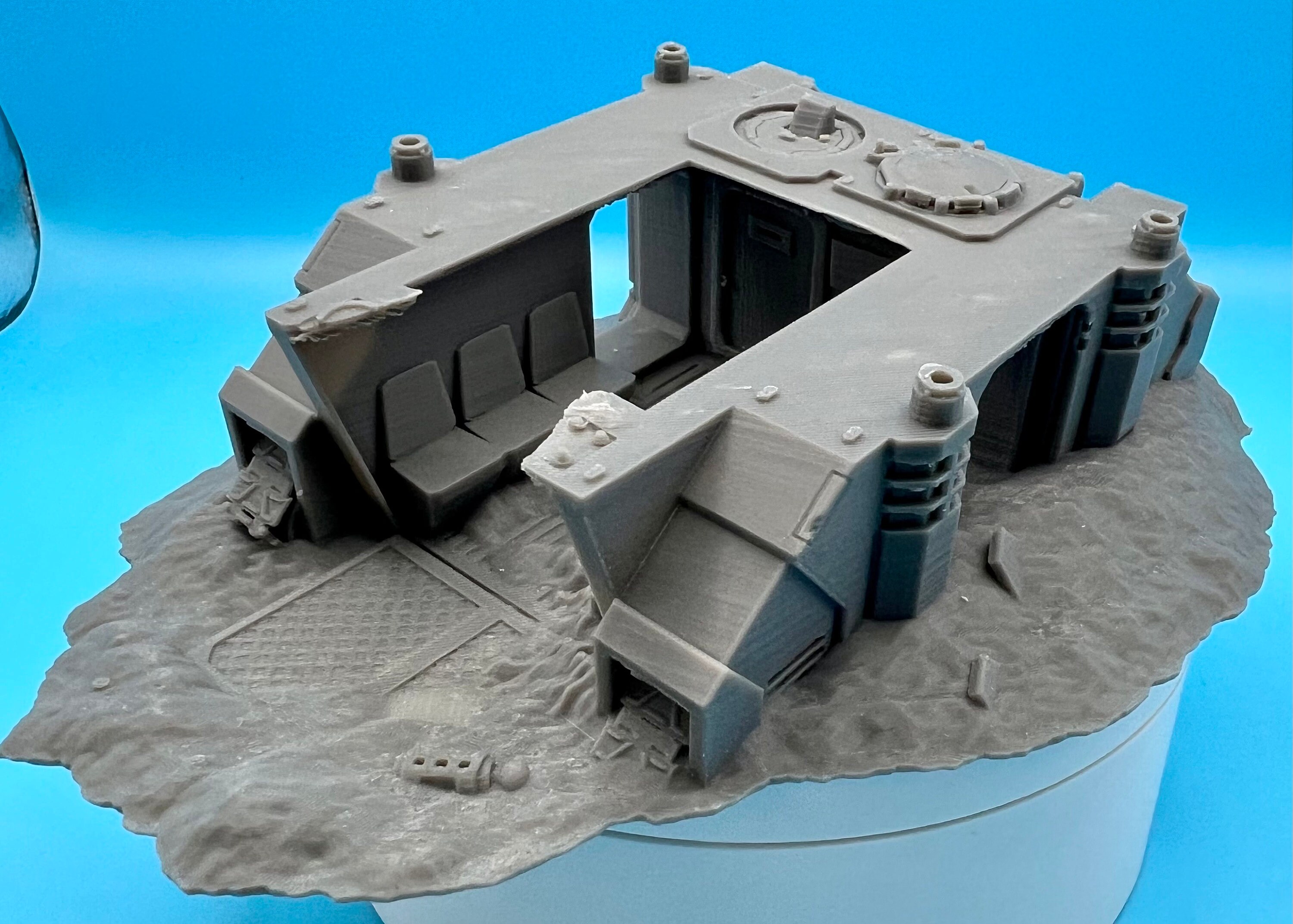 Rhino Tank Wreck / Ruin / Terrain E.g. for Warhammer 40k / - Etsy