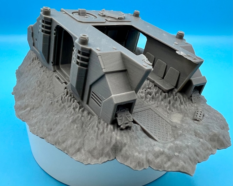Rhino Tank Wreck / Ruin / Terrain E.g. for Warhammer 40k / - Etsy